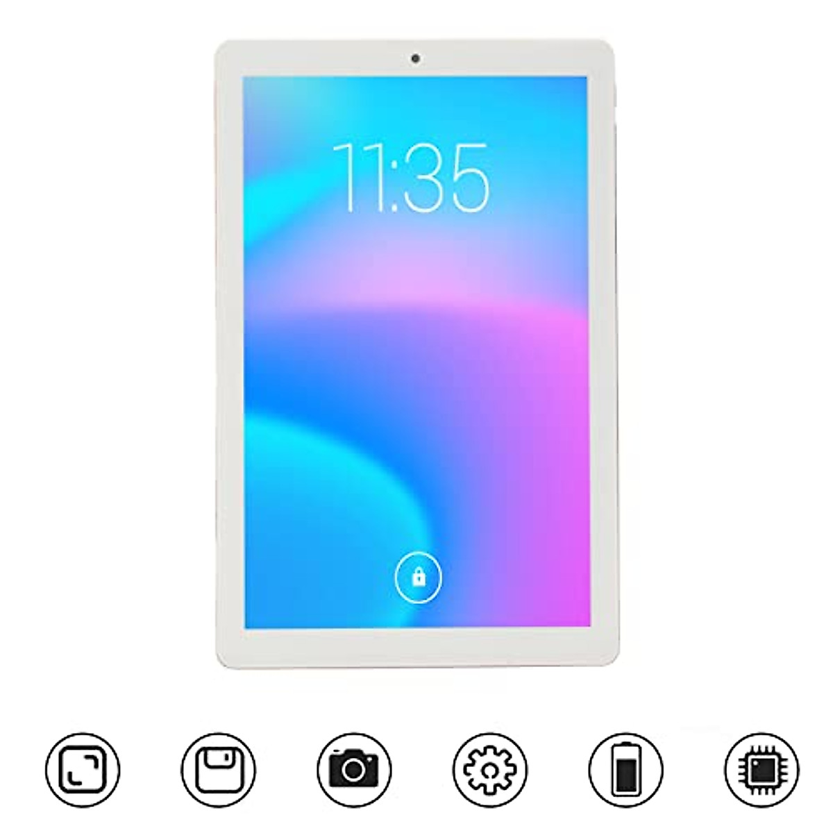 Kufoo Connectivity Tablet, Network 1960 X 1080 10.1 Inch IPS Educational Tablet (EU Plug)