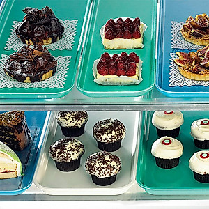 Cambro 630MT148 White 6-7/16"x 30" Market Display Tray - 12 / CS