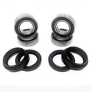 Replacement for Yamaha Front Wheel Bearings and Seals Kits 04-13 Rhino 450 660 700