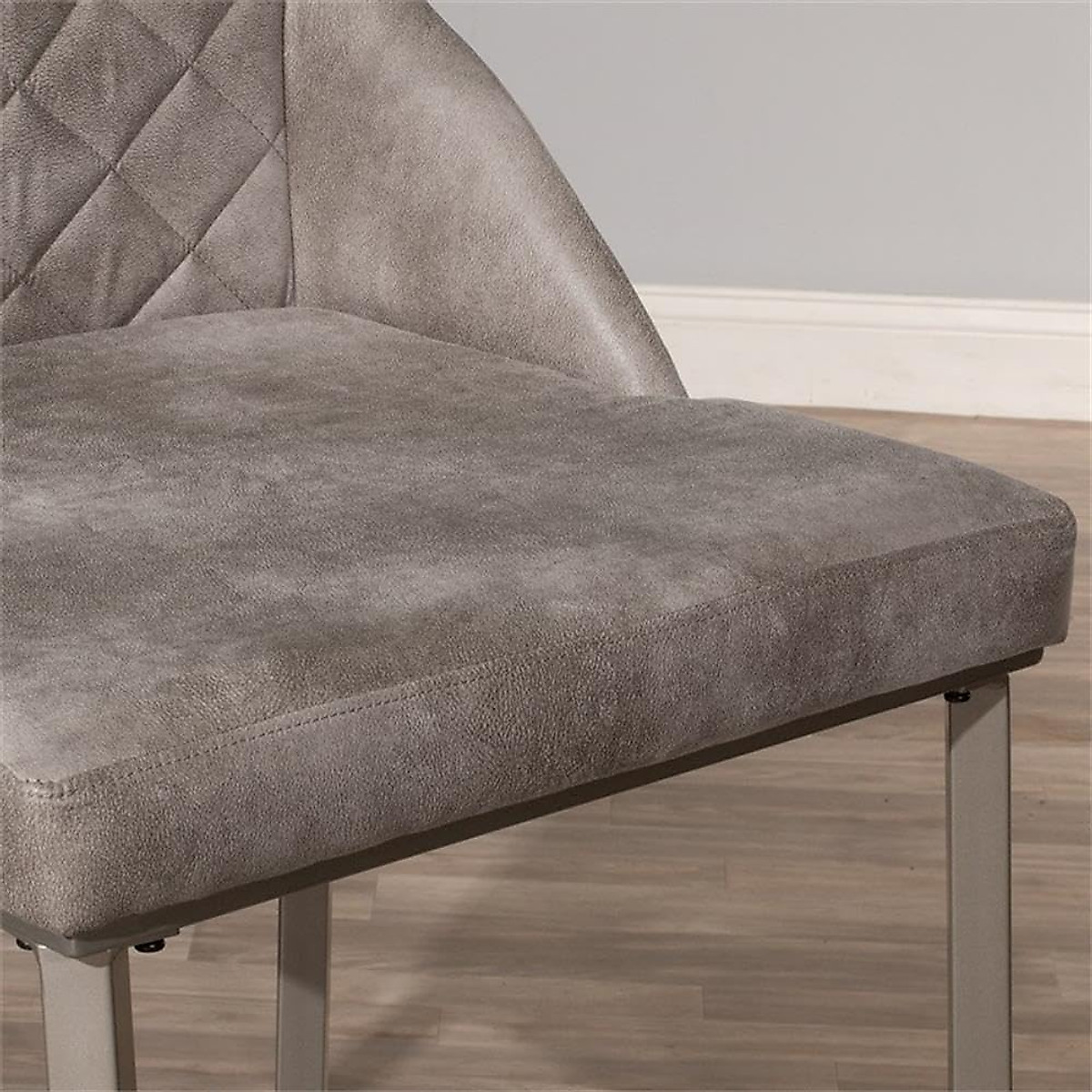 Hillsdale Furniture Phoenix Counter Height Stool (Set of 2), Gray