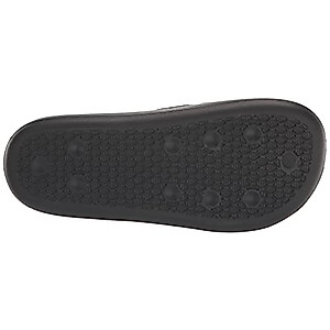adidas Originals Women's Adilette Slide Sandal, Core Black/Cloud White/Core Black (Ayoon), 6