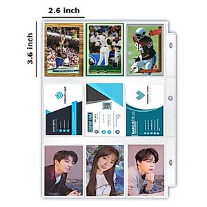 CardGuard 9-Pocket Pages, 70 Count,Clear