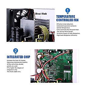 DC Power Supply, Switching DC Power Supply Laboratory Adjustable 30v 10A LCD Screen Bench Power Source Regulator 4-Digit Digital Display,Electroplating DIY(SS-1502)