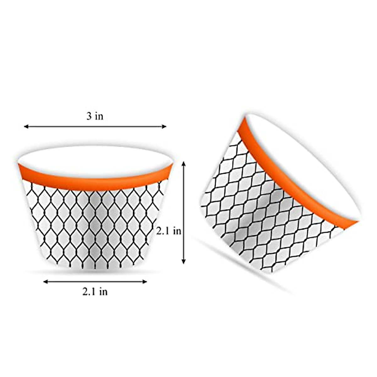 Seyal® Basketball Cupcake Wrapper
