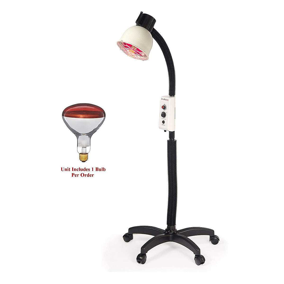 K.S. Choi Corp Infrared Heat Lamp 110V with Bulb Made in Korea