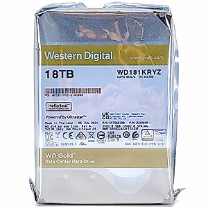 Fantom Drives 18TB Hard Drive Upgrade Kit with Western Digital WD181KRYZ Gold Enterprise Drive, FD Cloning Software, SATA to USB Cable, Power Supply, HDD18000WDG-KIT