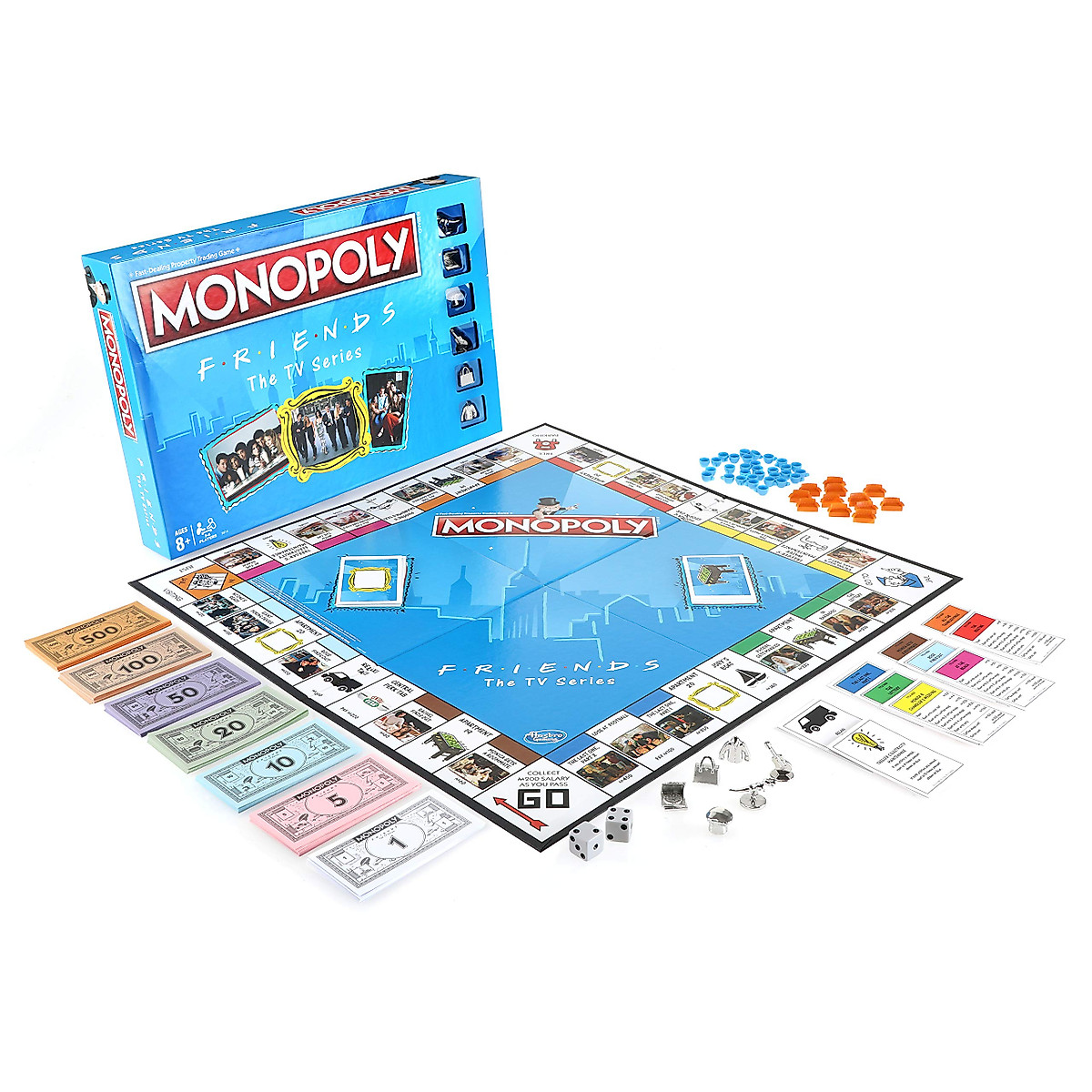 Monopoly Hasbro Gaming Friends The TV Series Edition Board Game for Ages 8 and Up (Amazon Exclusive)