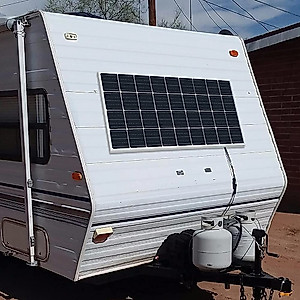 XINPUGUANG Solar Panel 300 Watt 12V Monocrystalline Solar Kit , 150W Solar Panel ,30A Charge Controller,Extension Cable,Mounting Brackets Off Grid for RV,Boat,Camper, Home (300W Solar Panel Kit)