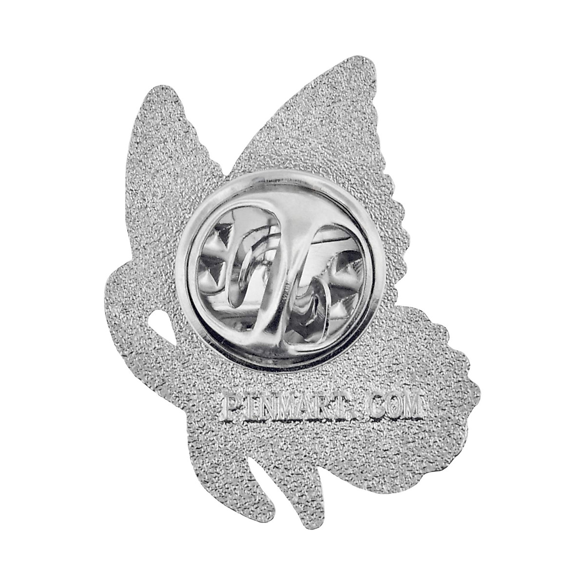 PinMart Domestic Violence Awareness Butterfly Purple Ribbon Enamel Lapel Pin