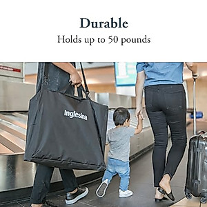 Inglesina Quid Stroller Carry Bag, Black - Designed for Quid Stroller - Includes Removable Strap for Easy Transport - BPA Free