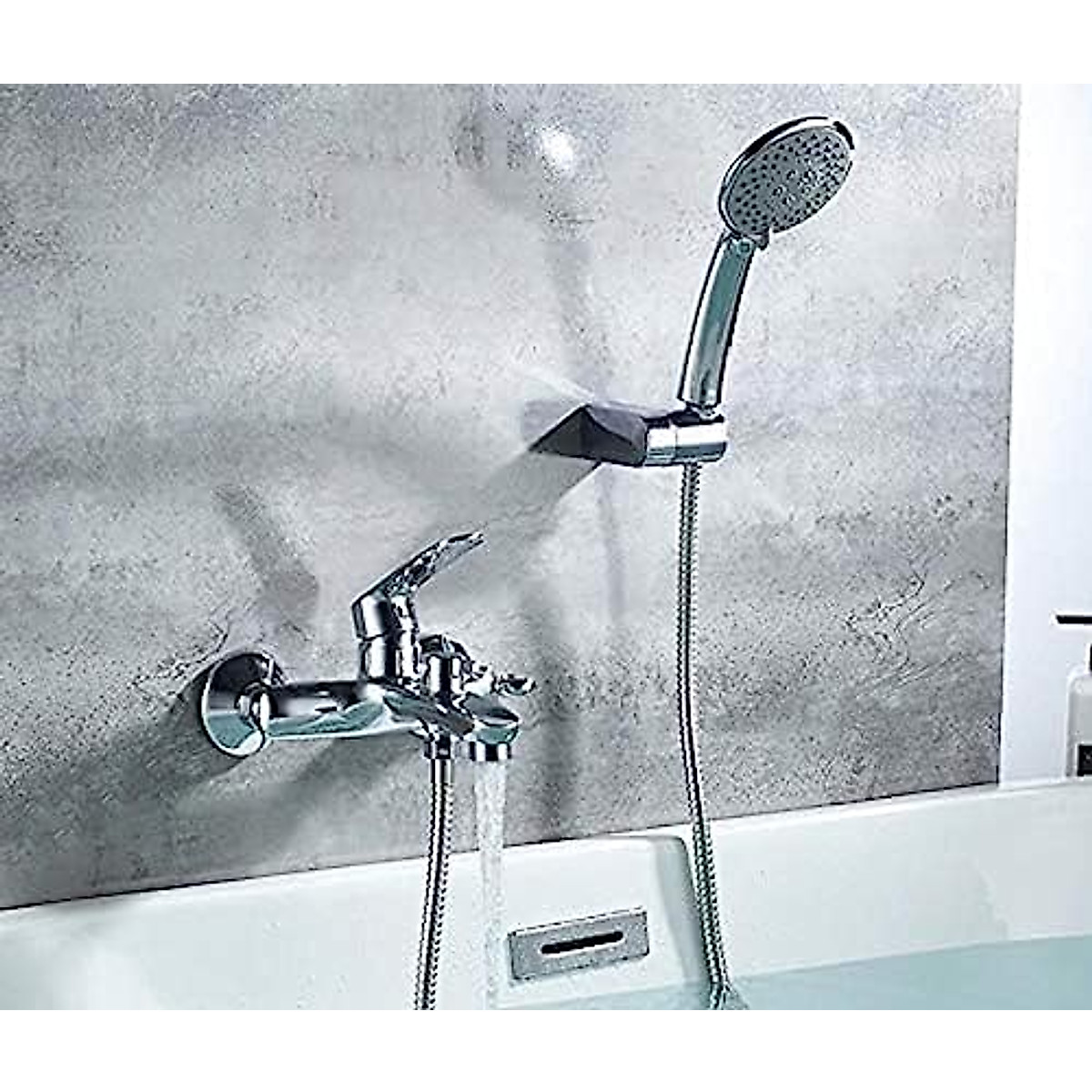 Kitchen Taps Bathtub Faucets Wall Deck Mounted Bathroom Shower Faucet Set Rainfall Bathtub Shower Mixer Bath With Shower Hand
