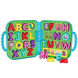 Peppa Pig Peppa’s Alphabet Case, ABC Toys, Puzzle Preschool Toys for 3 Year Olds and Up