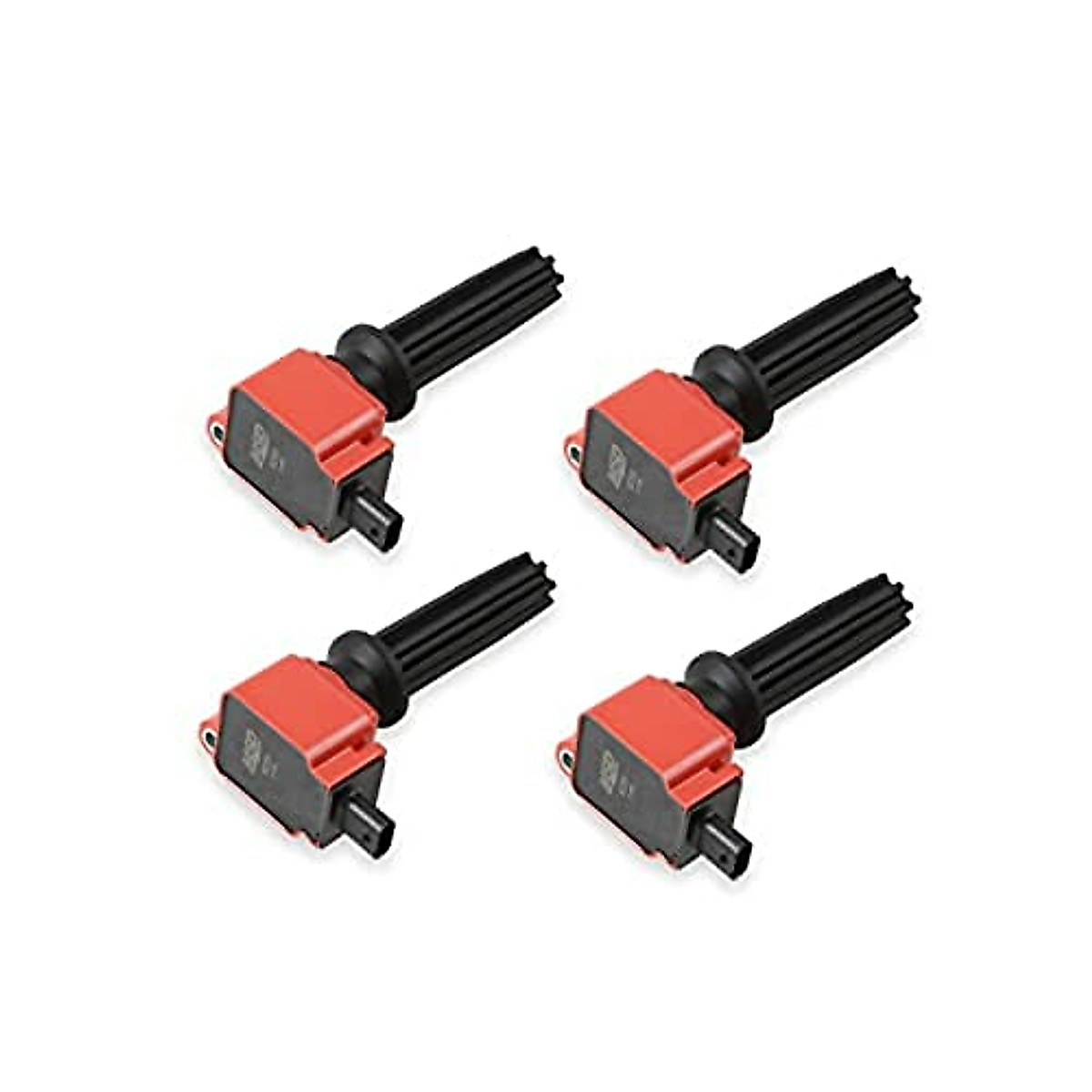 82594 MSD Ignition Coil - Ford EcoBoost - 2.0L/2.3L L4 - Red - 4-Pack
