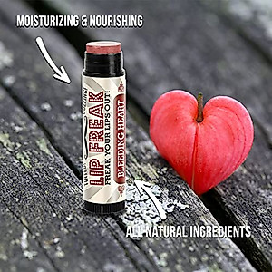 Doctor Lip Bang's BUZZING Lip Balm | Lip Freak| 100% All Natural | Cruelty Free | Tinted | Bleeding Heart
