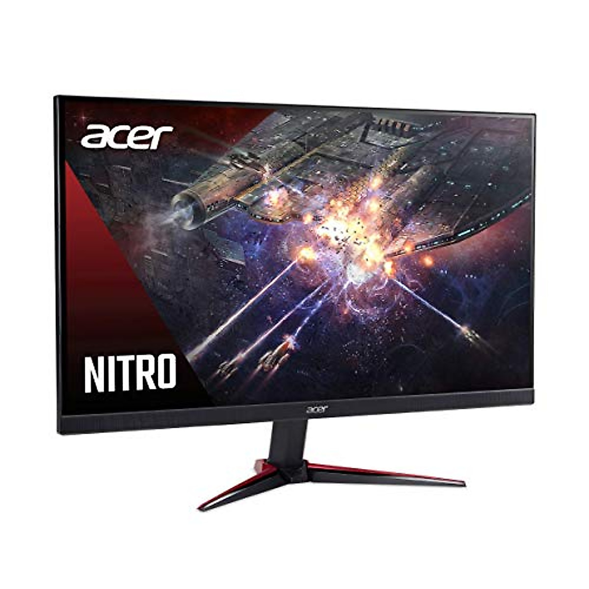 Acer Nitro VG240Y Sbiip 23.8” Full HD (1920 x 1080) IPS Gaming Monitor | AMD FreeSync Technology | 165Hz Refresh Rate | Up to 0.5ms | 99% sRGB | 1 x Display Port 1.2 & 2 x HDMI 2.0,Black