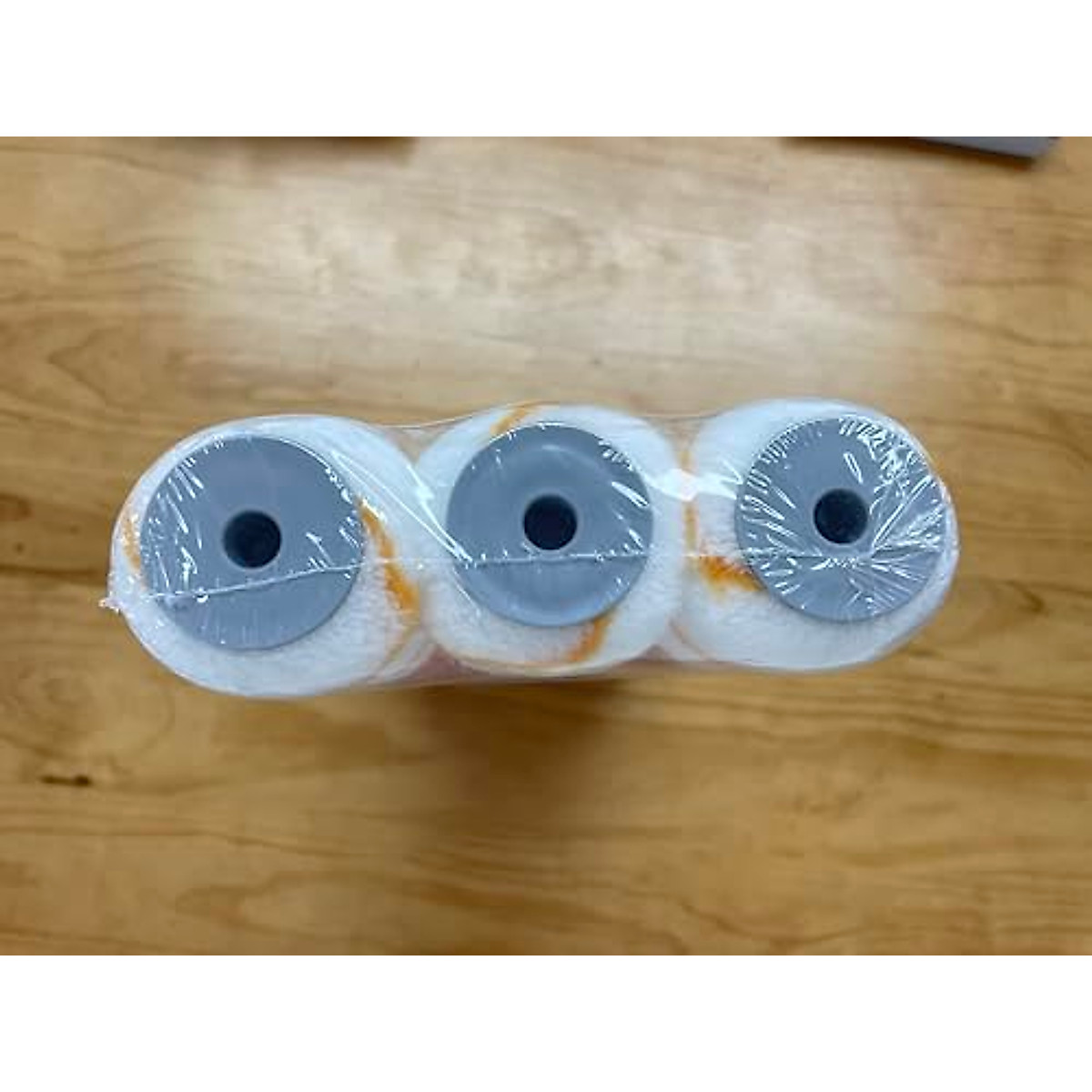 ROLLINGDOG 18" Paint Roller Covers - Large Paint Roller Sleeves for Ceiling,Wall,Floor,Decks Painting (Pack of 3,Polyester)