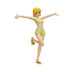 Sega Project Diva Arcade Future Tone Kagamine Rin Super Premium Action Figure Miracle Star Resort, 8.2