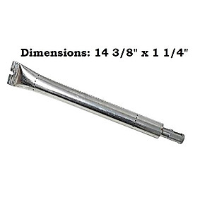 Broil King Gas Grill Stainless Steel Burner Replacement for - Exact Fit Barbecue Grill Parts by GrillSpot (3)