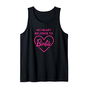 Barbie - Valentines My Heart Belongs To Barbie Tank Top