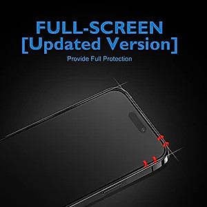 Mothca Matte Glass Screen Protector for iPhone 14 Pro Max Anti-Glare & Anti-Fingerprint Tempered Glass Clear Film Full Screen Case Friendly Bubble Free for iPhone14 Pro Max 6.7inch 2022 Smooth as Silk