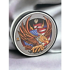 1776 Shaving Soap. Donkey Milk, Water Buffalo Milk, Whey Proteins, Tallow, Hops Extract. Osmanthus, Benzoin, Labdanum, Grapefruit, Artemisia, Tarragon, Patchouli, Musk, Tonka Bean, Cedarwood