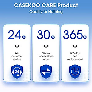 [Fastest & Safest Charging] [Apple Certified Pi Chip] Original iPhone Charger Dual Port 30W GaN III Charger Block, CASEKOO USB C Wall Charger for iPhone 14/14 Pro/14 Pro Max/14 Plus/13 and More,Black