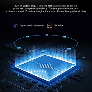 SAINGACE Wireless Handheld Bluetooth Speaker, 360 ° Balanced Surround Dual Speaker, Outdoor Portable Plug-in Subwoofer Dual Speaker Durable Smart Speaker, Mini Sound System, Home Radio (Black)