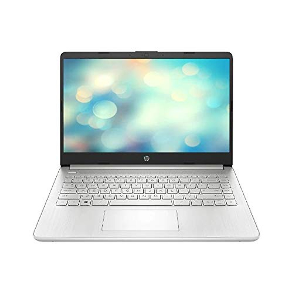 2022 HP 14" HD Touchscreen Laptop Computer, AMD Ryzen 3-3250U Processor, 8GB RAM, 128GB SSD, HD Audio, 720p HD Webcam, AMD Radeon Graphics, Bluetooth, HDMI, Windows 11, Silver, 32GB SnowBell USB Card