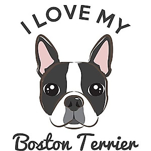 CafePress I Love My Boston Terrier Mug Mugs Ceramic Coffee Mug, Tea Cup 11 oz