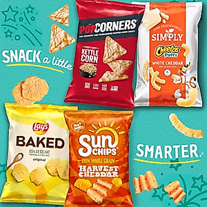 Baked, Lay's Original Potato Crisps, 0.875 Ounce (Pack of 40)