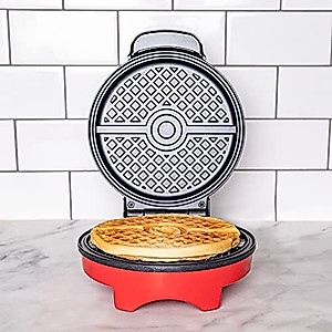 Uncanny Brands Pokemon Waffle Maker - Make Bounty Pokeball Waffles - Kitchen Appliance