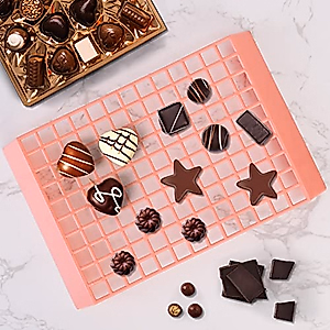 Chocolate Melting Pot, Electric Chocolate Melting Warming Fondue Fountain Pot Kit for Melting Chocolate, Candy, Butter, Cheese (Pink)