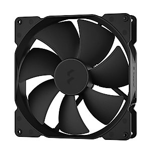 Fractal Design Dynamic X2 PWM GP-18 180 mm High Durability LLS Bearing Black Edition Radiator Optimized Computer Case Fan
