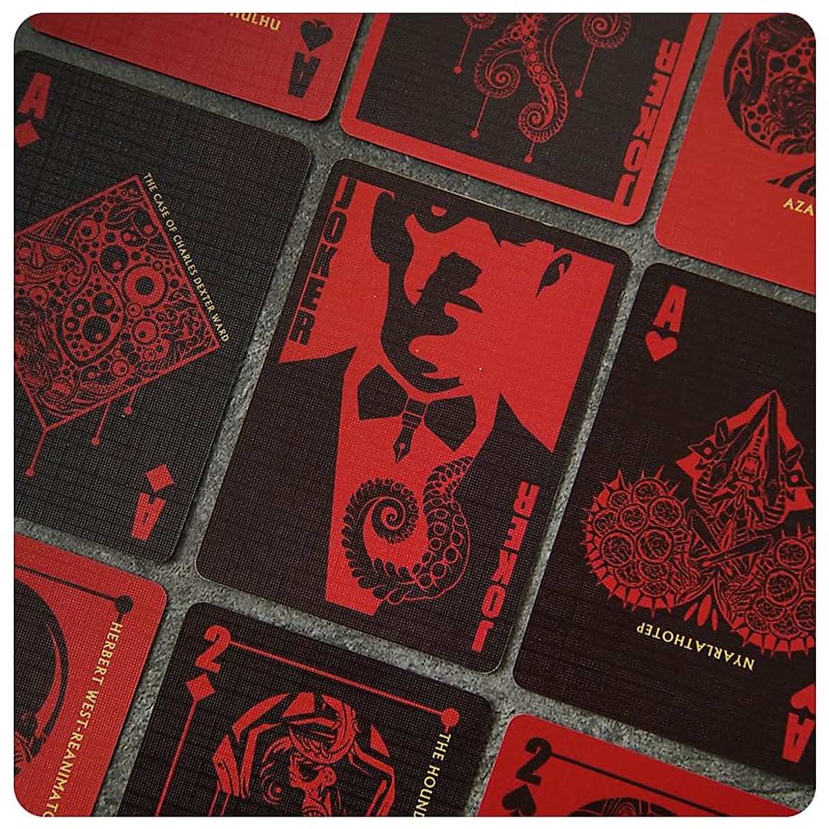 TAOYATAO Cthulhu Mythology The Great Book of The Necronomicon Playing Card Board Game Poker Card