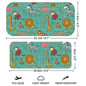 Africa Animals Pattern Cute Sticker Skin Protector Full Print Slim Cover for Switch Console and Switch Lite