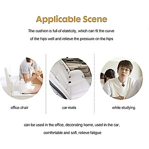 WAGHAIXAX 16 inch x16 Buffalo-Checked Plaid Dining Chairs Cushions, Soft Seat Pads Set Cotton Filled Square Cushion Chair for Kitchen Room Office, with Ties (Green, 2)