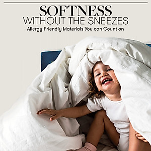 Beckham Hotel Collection Full/Queen Size Comforter - 1600 Series Down Alternative Home Bedding & Duvet Insert - Pure White