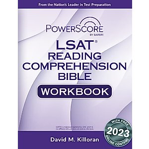 The PowerScore LSAT Reading Comprehension Bible Workbook (LSAT Prep)