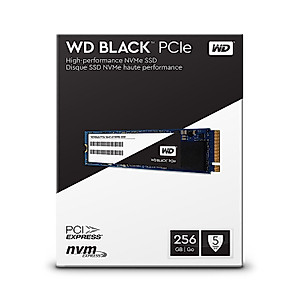 WD Black 256GB Performance SSD - 8 Gb/s M.2 PCIe NVMe Solid State Drive – WDS256G1X0C [Old Version]