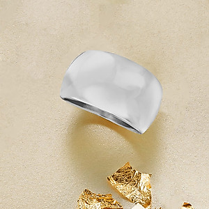 Ross-Simons Italian Sterling Silver Dome Ring. Size 6