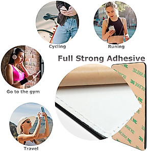 2Pack Card Holder for Phone Case, Leather Phone Card Holder, Cute Stick On Credit Card Wallet for Back of Phone iPhone and Android - White,Black