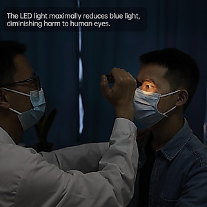 RISEMART Rechargeable Pen Light for Nurse, Rechargeable LED Portable Medical PenLight for Nurse, Doctor, First Aid, EMT, Nursing,Nursing Student,Warm/Cool White Black1