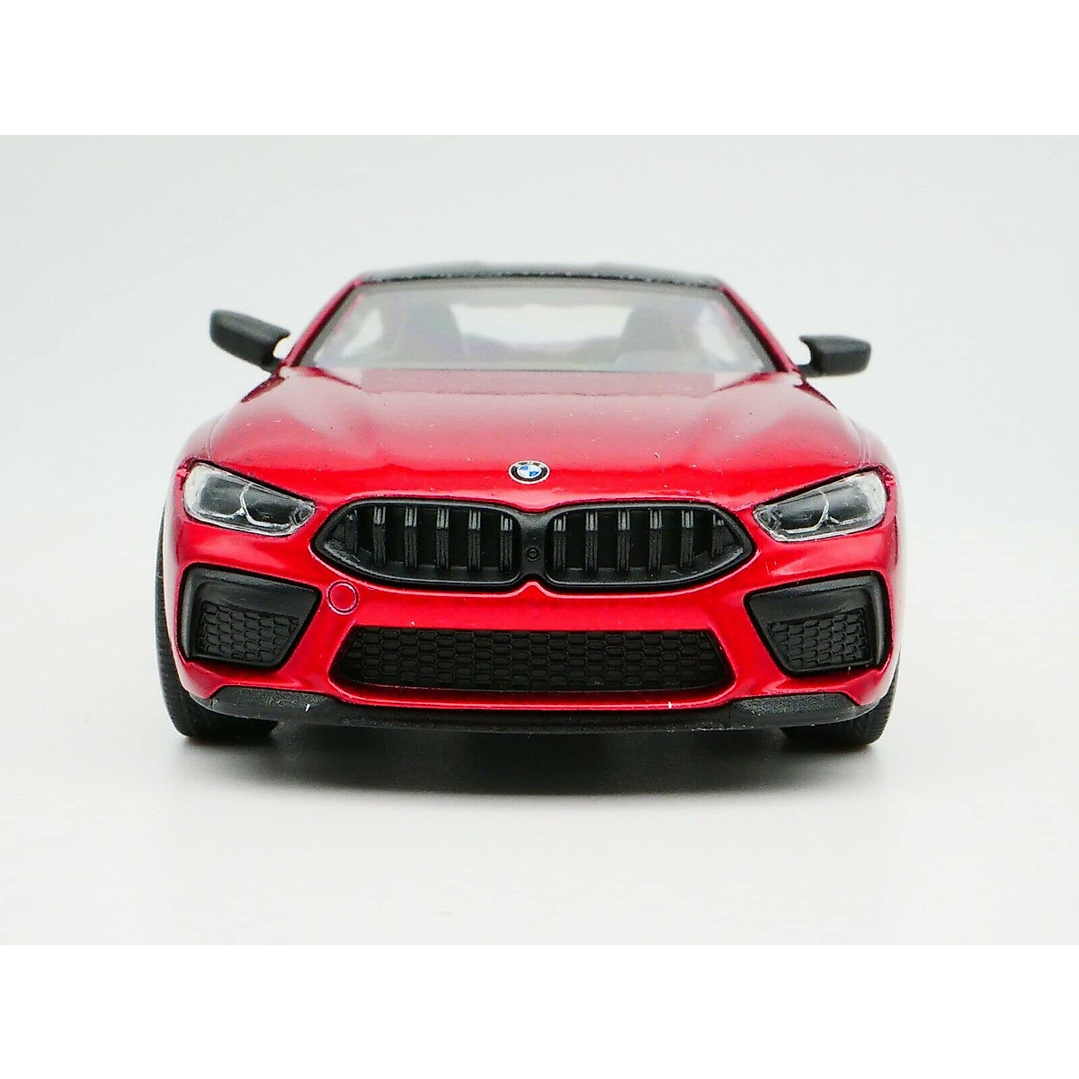 KiNSMART BMW M8 Competition Coupe Red 5" 1:36 Scale Die Cast Metal Model Toy Car w/Pullback Action