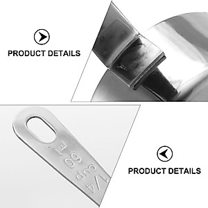 Noodles Cooker Pot Sauce Pan Stainless Steel Saucepan Butter Warmer Measuring Pan Milk Warmer Pot with Dual Pour Spout Sauce Pot Cooking Pot for Kitchen Butter Warming 60ml