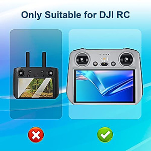 STARTRC Mini 3 Pro Anti-Glare Matte Tempered Glass Screen Protector Film for DJI Mini 3 Pro RC Remote Controller Accessories (2 PACK)