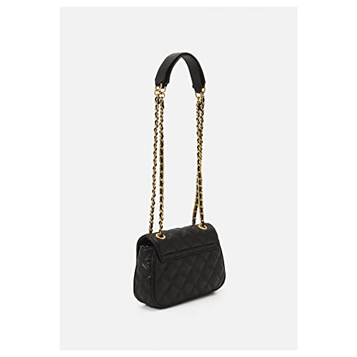 GUESS Giully Mini Convertible Crossbody Flap, Black