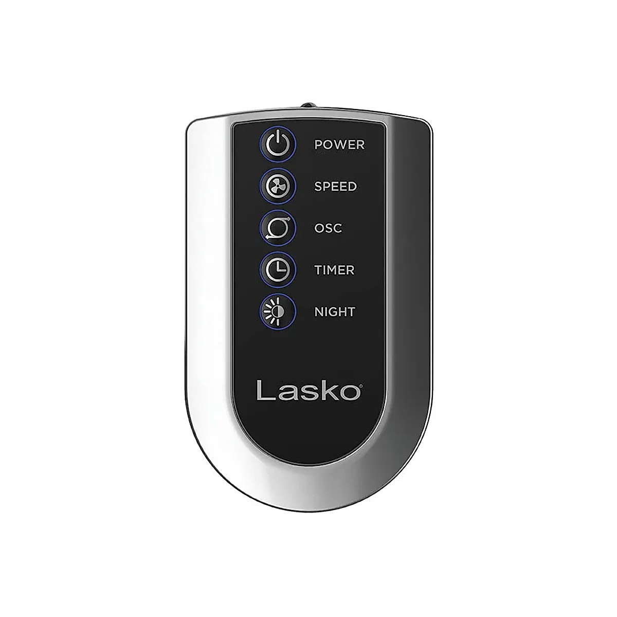Lasko 48 Inch Slim Home Office Quiet 3 Speed Oscillating Tower Fan with Nighttime Setting, Remote Control, 7 Hour Timer, and Auto Shut Off, Black