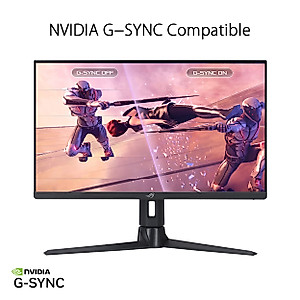 ASUS ROG Strix 27” 1440P Gaming Monitor (XG27AQMR) - 27”, QHD (2560 x 1440), Fast IPS, 300Hz, 1ms, G-SYNC Compatible, FreeSync Premium Pro, Extreme Low Motion Blur Sync, DisplayPort, DisplayHDR 600