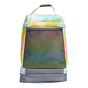 adidas Unisex Excel 2 Insulated Lunch Bag Discontinued, Stone Wash Rainbow/Almost Blue, One Size