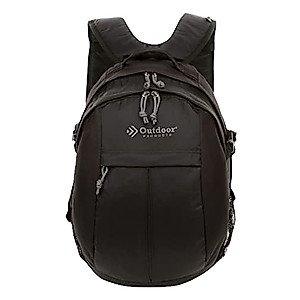 25 Ltr Traverse Backpack, unisex, Black, Organizer, Suitable for Adults, teens, Kids